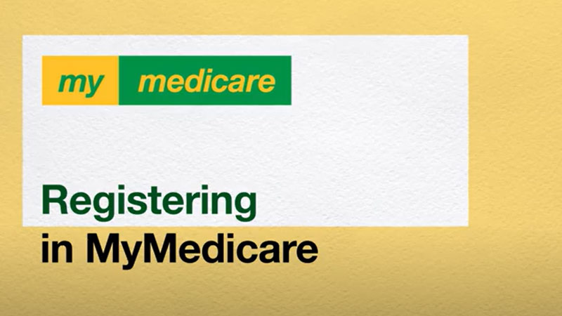 Registering in MyMedicare | Australian Government Department of Health ...