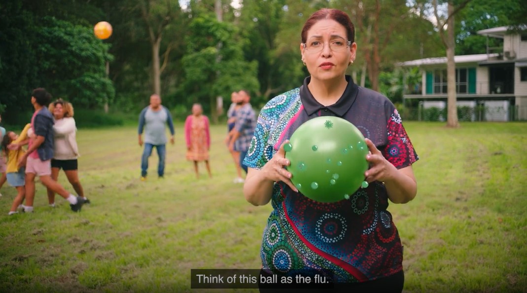 Give Flu the Boot – Passed around as easily as a ball – Video ...