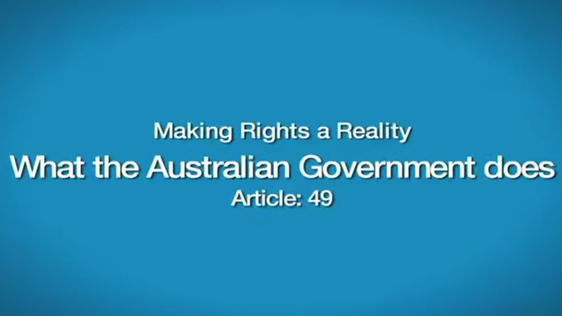 Making rights a reality (Articles 49, 4, 8, 31, 32 and 33) – United ...