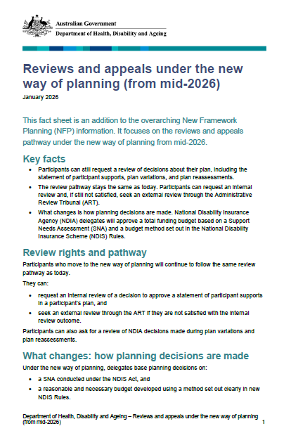 NDIS legislation resources | Australian Government Department of Health ...