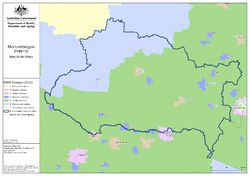 Murrumbidgee (NSW) Primary Health Network (PHN) map – Modified Monash ...