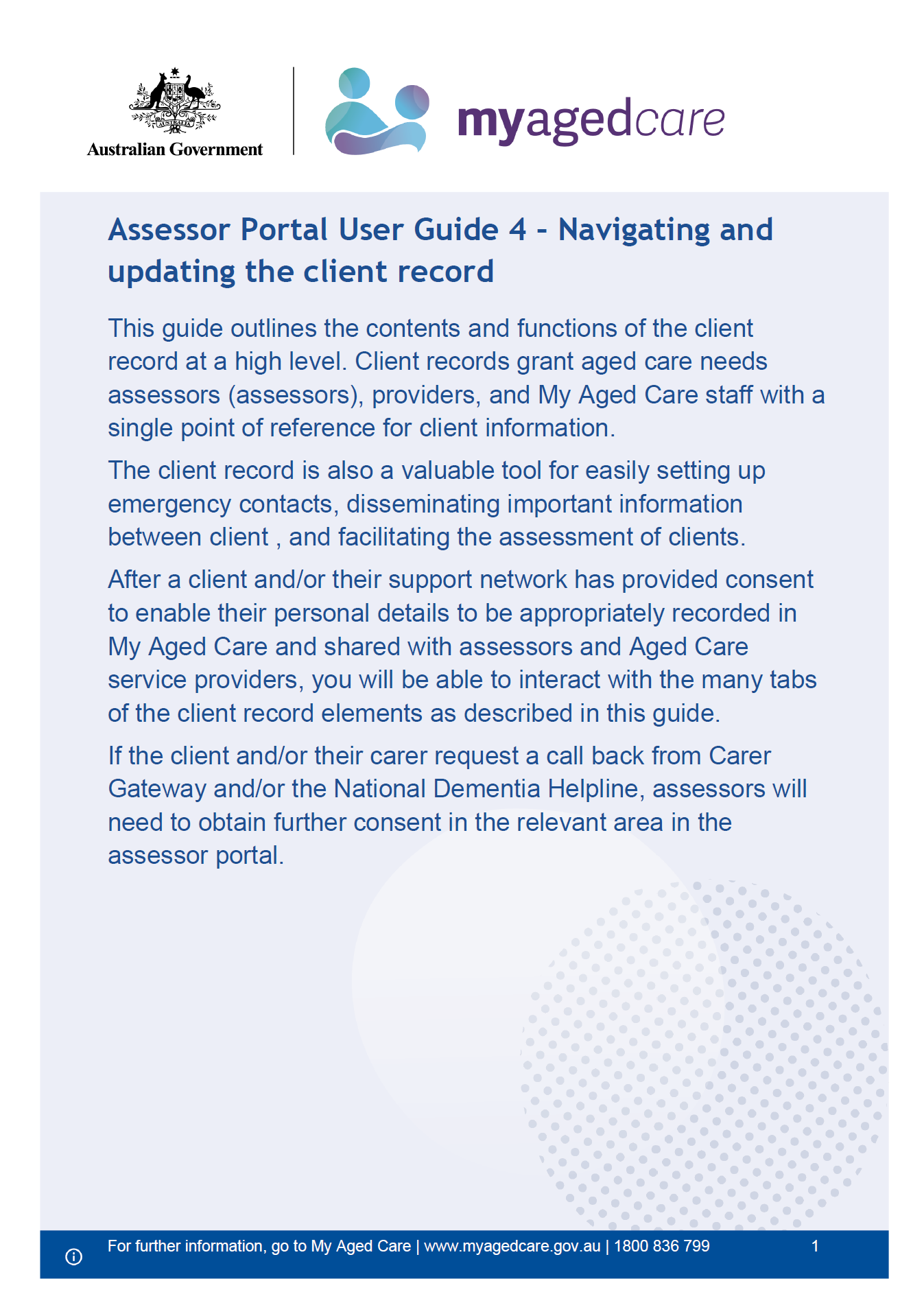 My Aged Care resources | Australian Government Department of Health ...