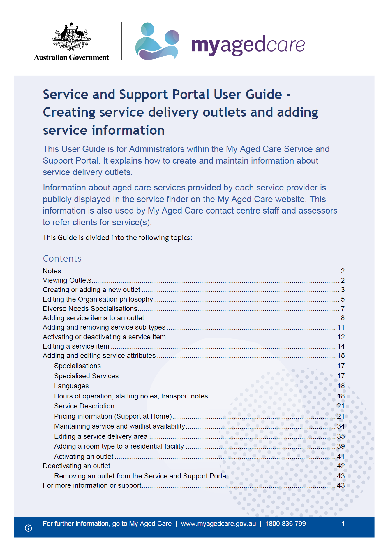 My Aged Care resources | Australian Government Department of Health ...