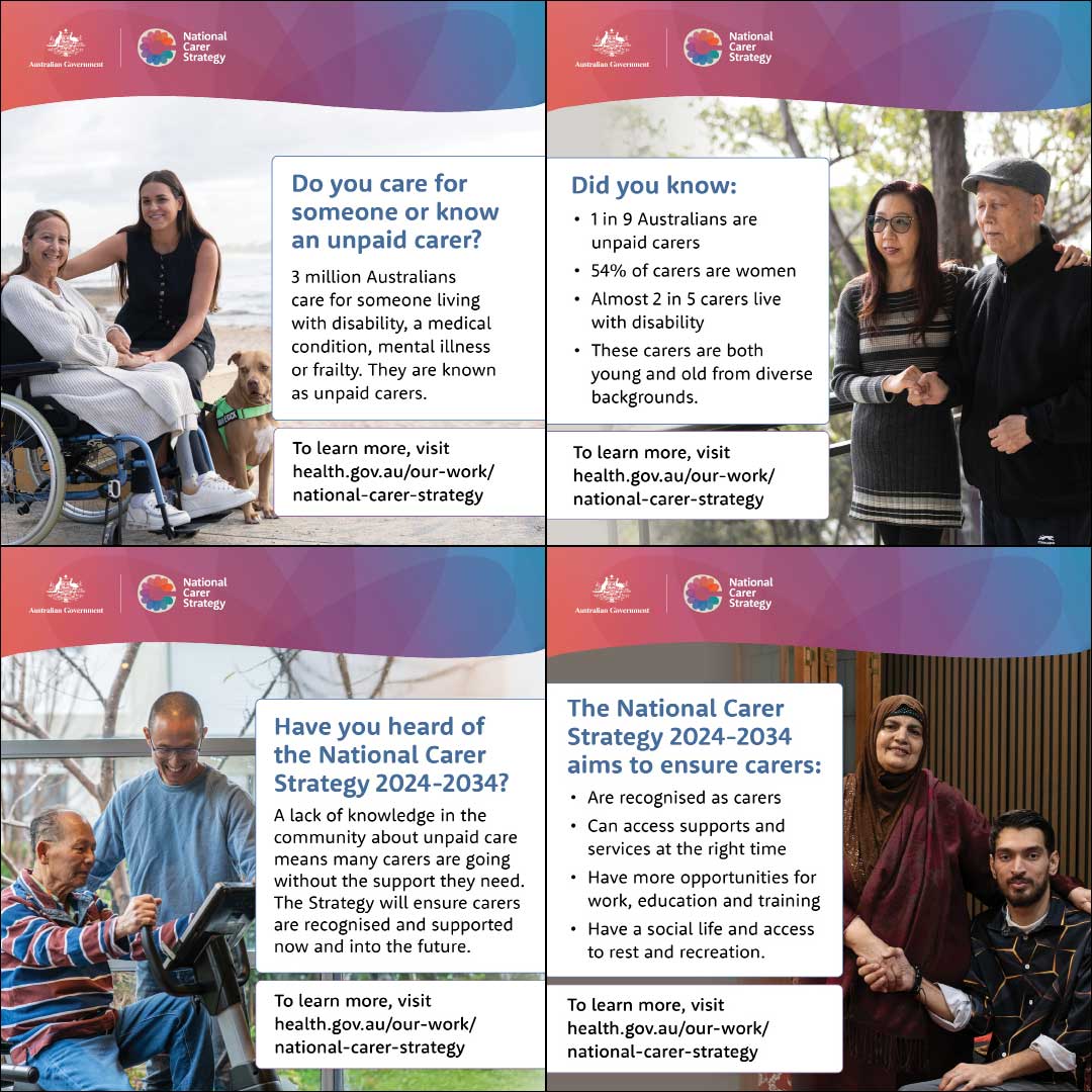 Disability and carer resources | Australian Government Department of ...