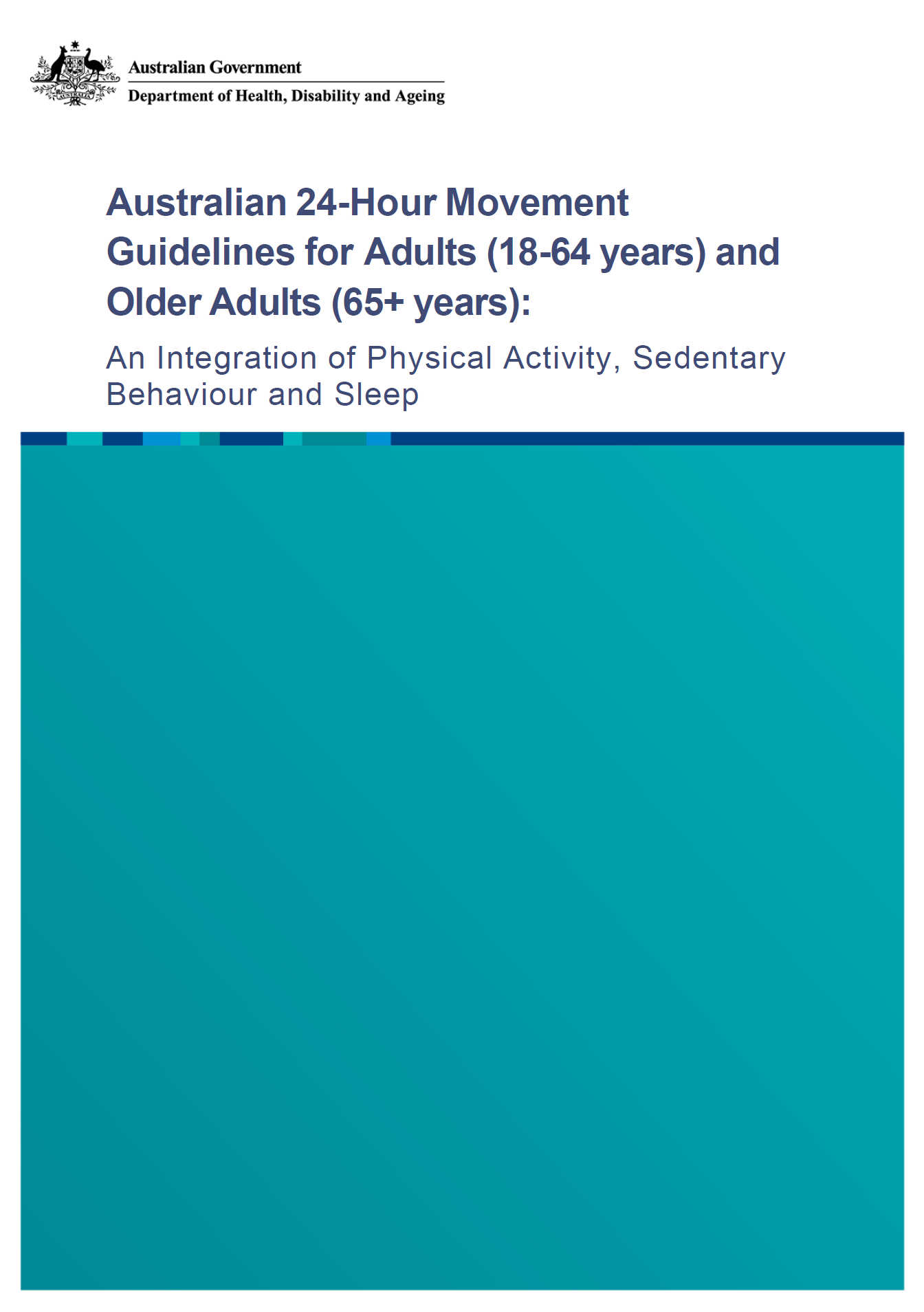 Physical activity | Australian Government Department of Health ...