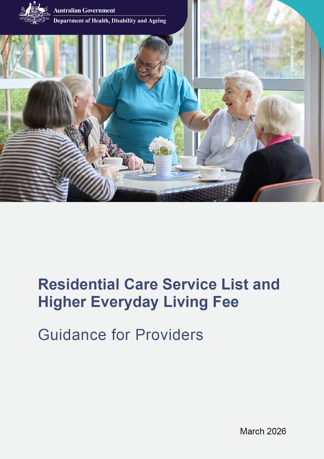 Residential aged care resources | Australian Government Department of ...
