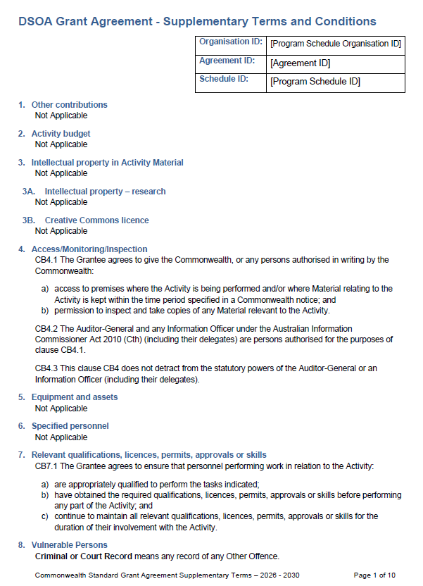 Disability and carer resources | Australian Government Department of ...