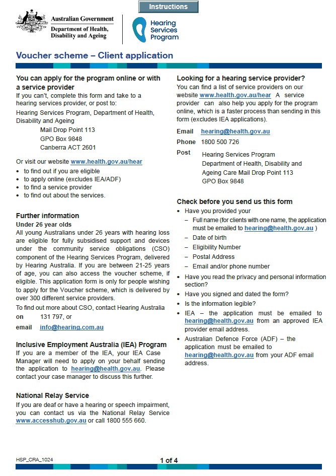 Hearing Services Program – Resources for the general public ...