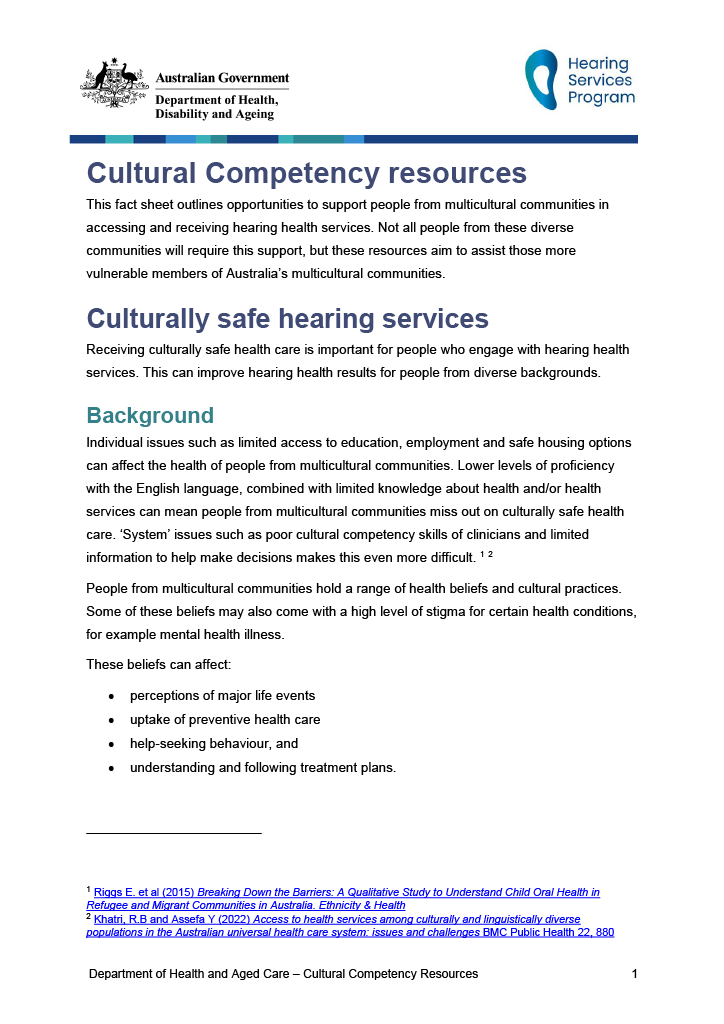 Hearing Services Program | Australian Government Department of Health ...