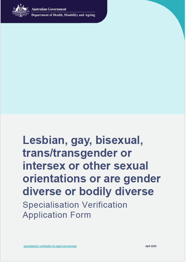 Lesbian, gay, bisexual, trans/transgender or intersex – Specialisation ...
