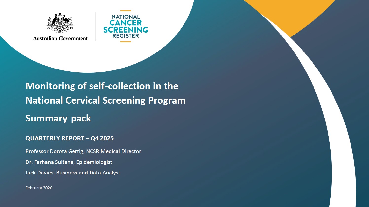 Cervical screening resources for the health sector | Australian ...
