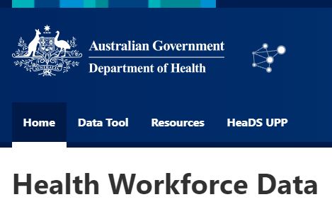 Health Workforce Data | Australian Government Department of Health