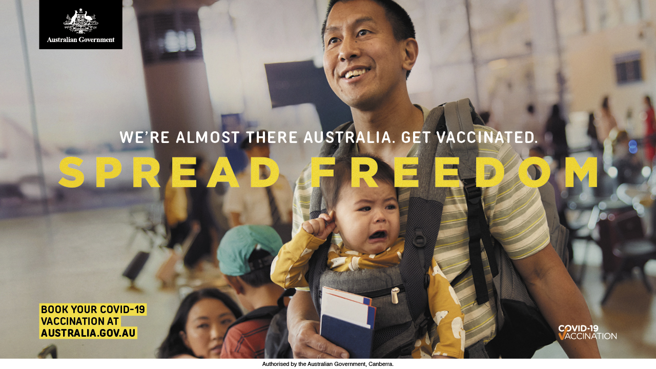 Spread Freedom | Australian Government Department of Health, Disability ...