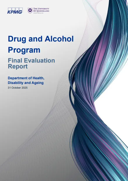 Drug and Alcohol Program Final Evaluation Report | Australian ...