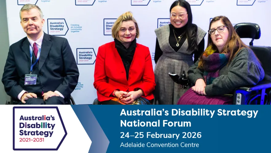 Have your say at Australia’s Disability Strategy National Forum ...