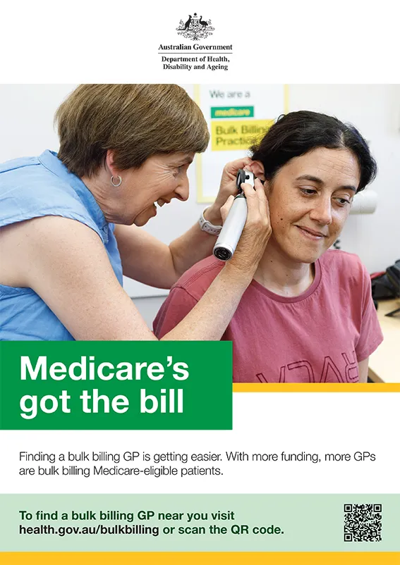 Medicare's got the bill: Bulk Billing for all Australians – General ...