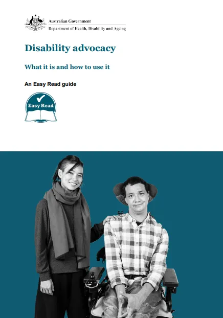 Disability advocacy for individuals fact sheet | Australian Government ...