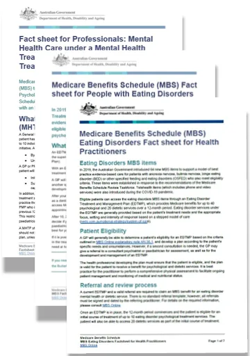 Eating disorder resource collection | Australian Government Department ...