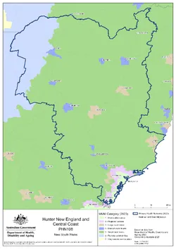 Hunter, New England and Central Coast (NSW) Primary Health Network (PHN ...