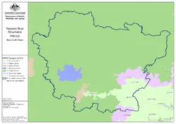 Nepean Blue Mountains (NSW) Primary Health Network (PHN) map – Modified ...
