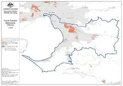 South Eastern Melbourne (Vic) Primary Health Network (PHN) map ...