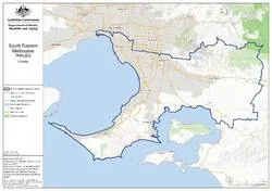 South Eastern Melbourne (Vic) Primary Health Network (PHN) map ...
