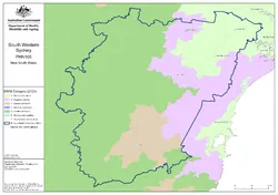 South Western Sydney (NSW) Primary Health Network (PHN) map – Modified ...