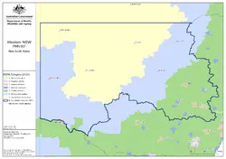 Western New South Wales Primary Health Network (PHN) map – Modified ...