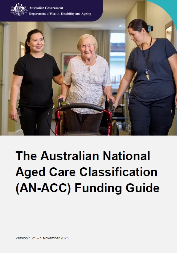 The Australian National Aged Care Classification (AN-ACC) funding guide ...