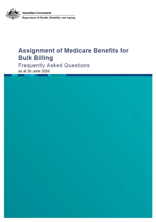 Assignment of Medicare Benefits for Bulk Billing – Frequently Asked ...