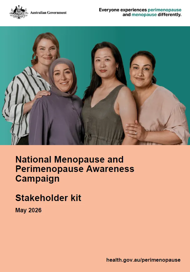 National Menopause and Perimenopause Awareness Campaign – Stakeholder ...