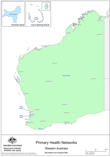 Western Australia Primary Health Networks | Australian Government ...