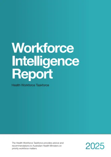 Health Workforce Taskforce (HWT) | Australian Government Department of ...