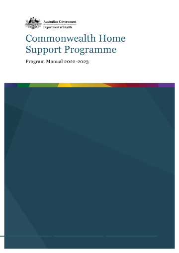 Commonwealth Home Support Programme (CHSP) Manual | Australian ...